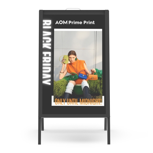 Customize A-Frame Signs Online | Free 3D Preview