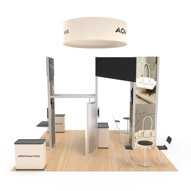 Design 20x20 Adaptive Exhibitline Booth | 3D Virtual Tour
