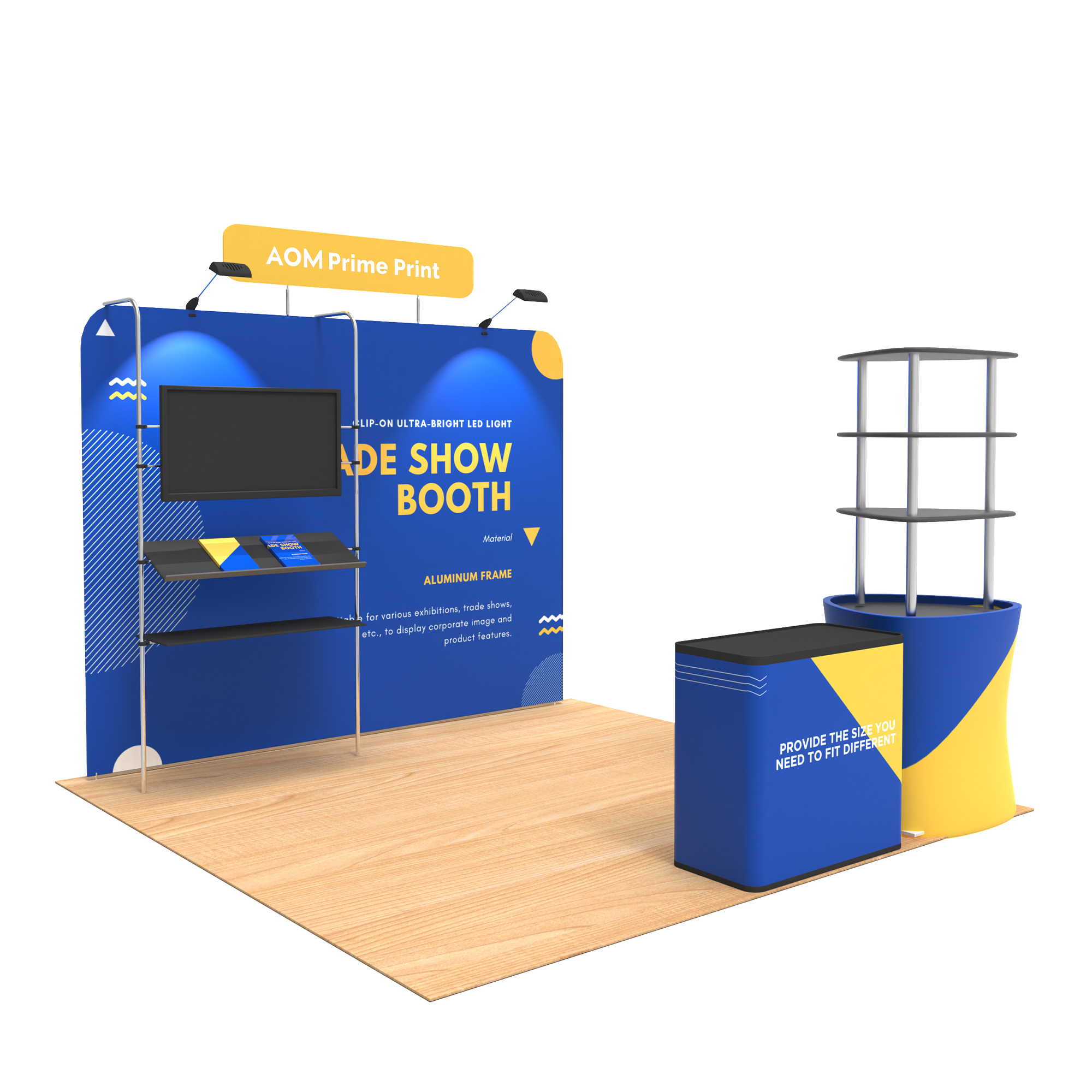 Bespoke 10x10 Waveline Booths | Free Consultation